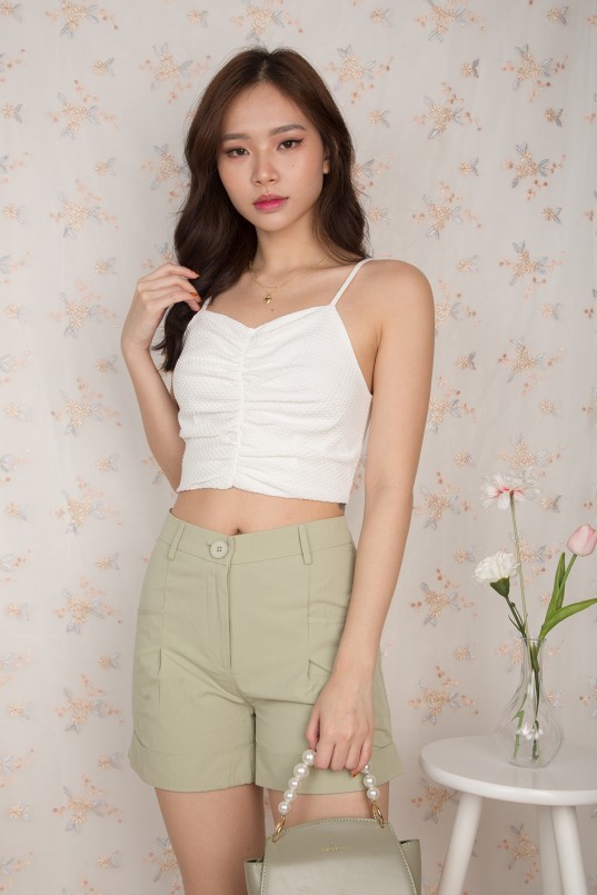 RESTOCK: Rowella Textured Top in White